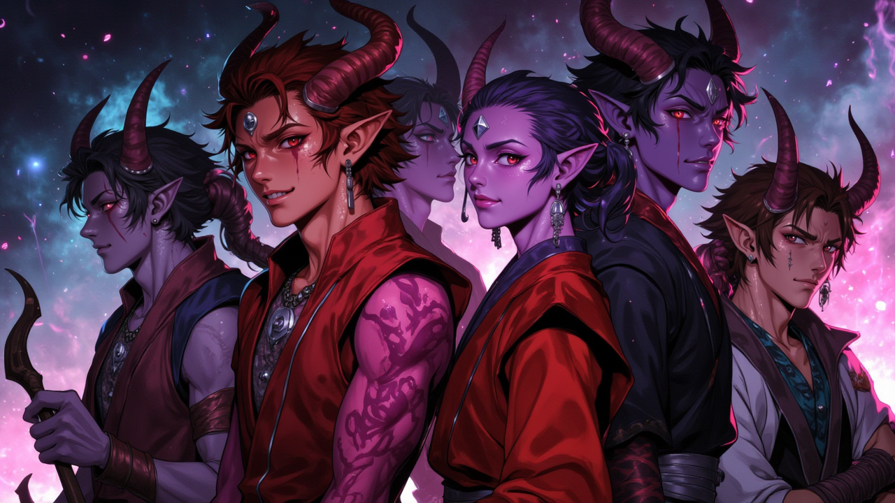 Como Criar Nomes para Personagens Tiefling - R2PG